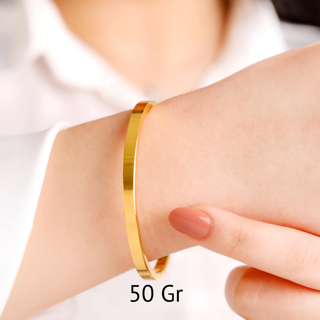 Gramına - Bütçene Göre İşçiliksiz Bilezik :: 4.00 Gram, 22 Ayar Altın ...